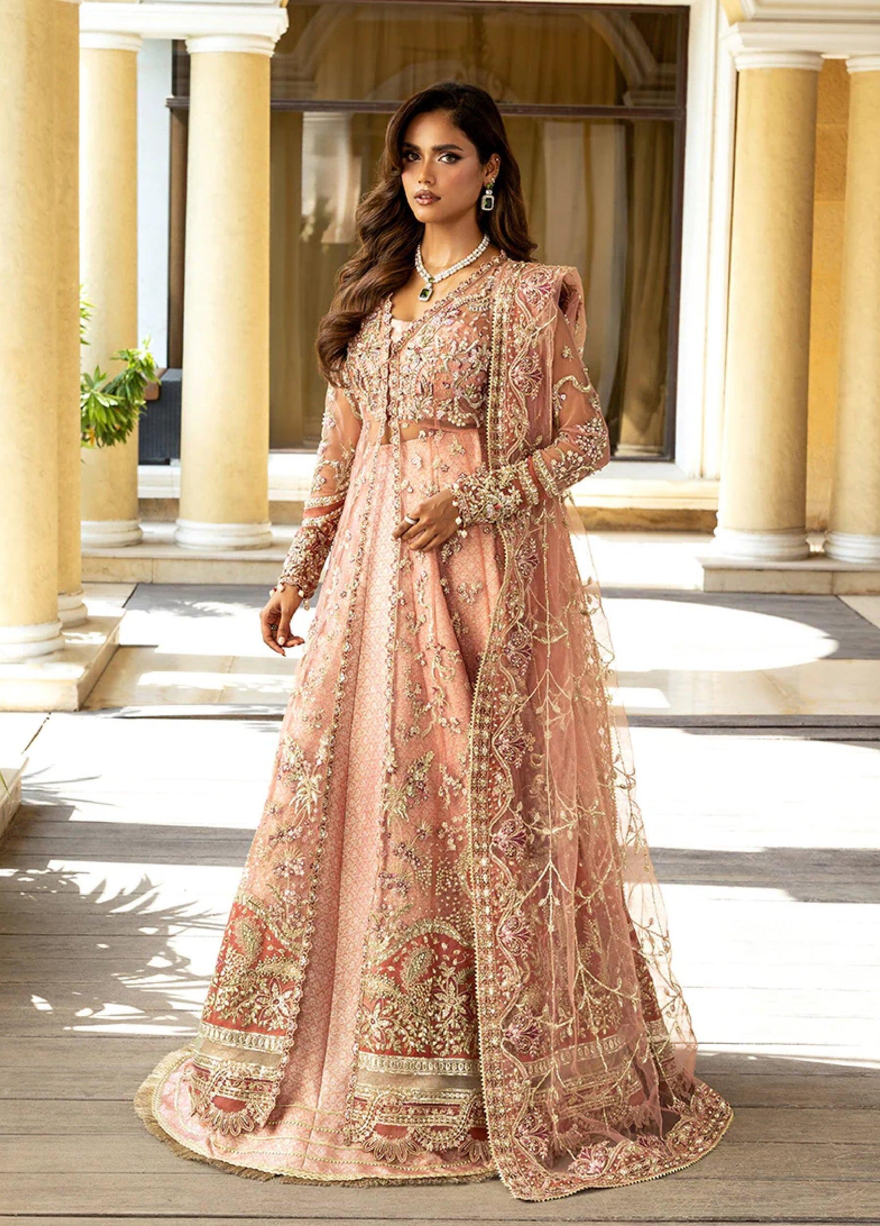 Darlings by Mushq Naina Embroidered Net Suits Wedding Collection