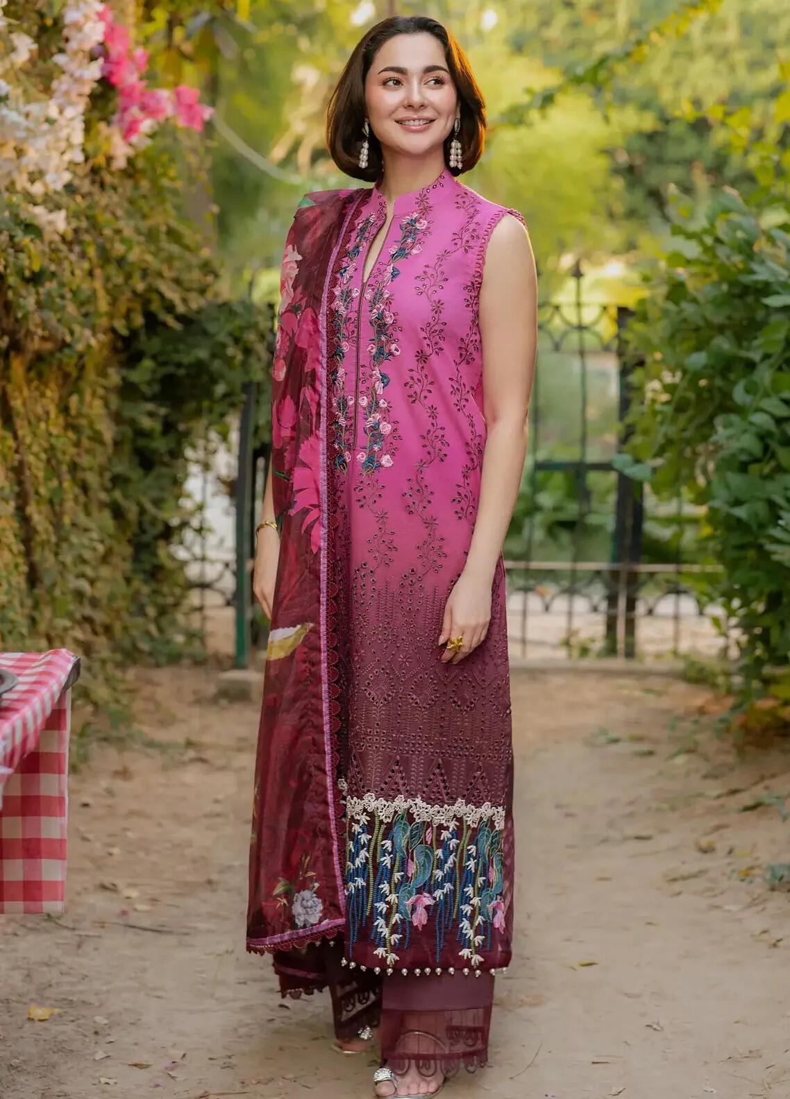 GKL-13 Sunkissed Garden Gulkari by Asifa and Nabeel Chikankari Lawn Suit