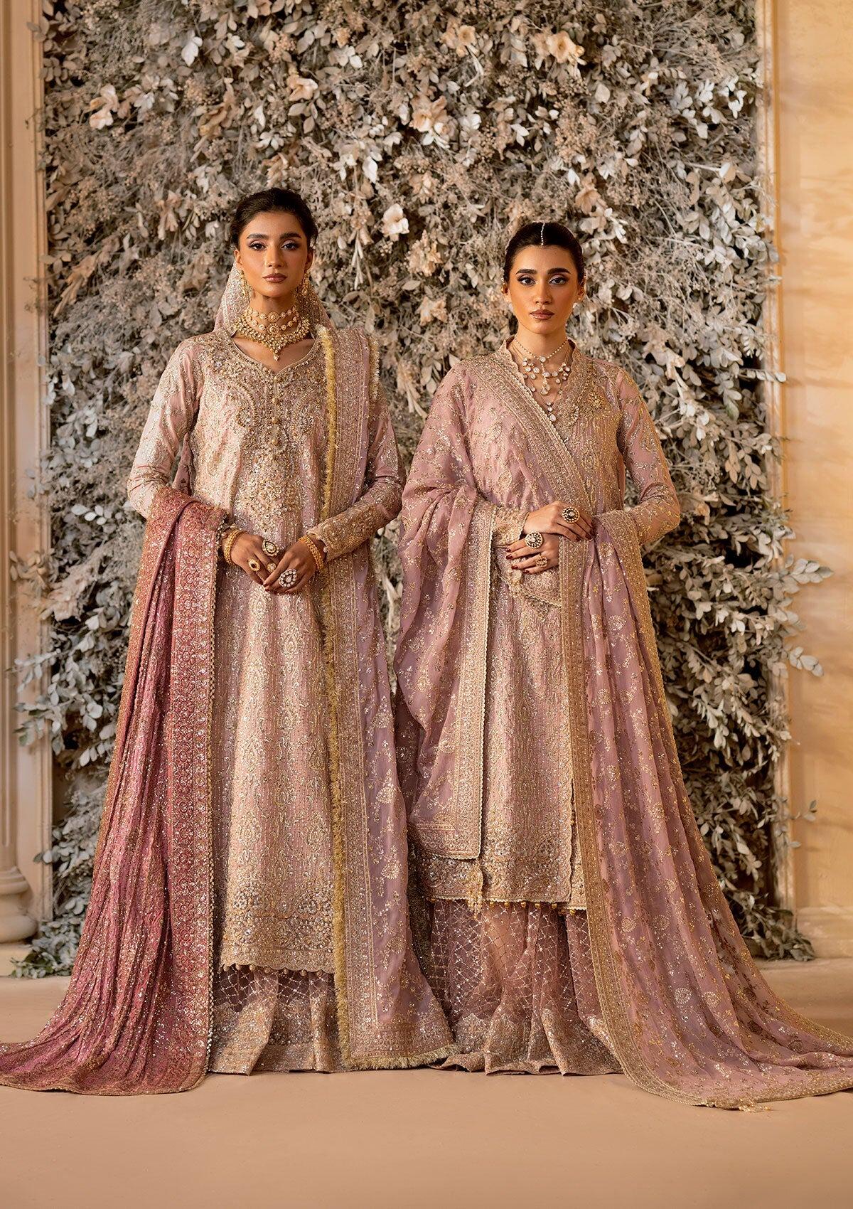 Look 7 Aik Atelier Embroidered Khaadi Net Suit Wedding Formals 2025