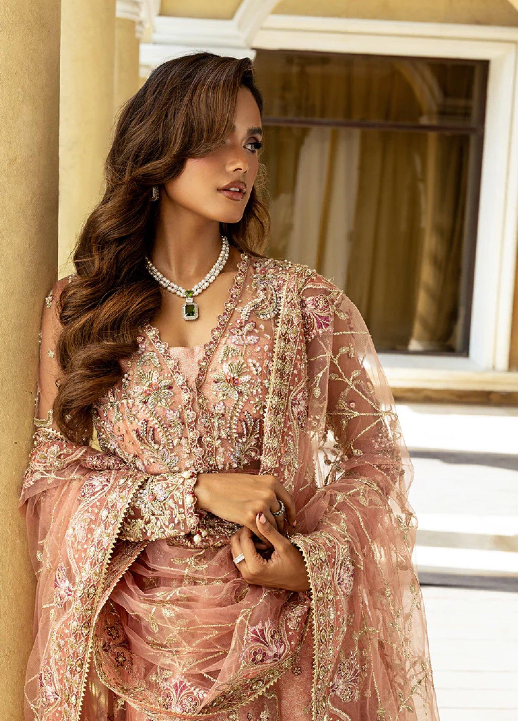 Darlings by Mushq Naina Embroidered Net Suits Wedding Collection