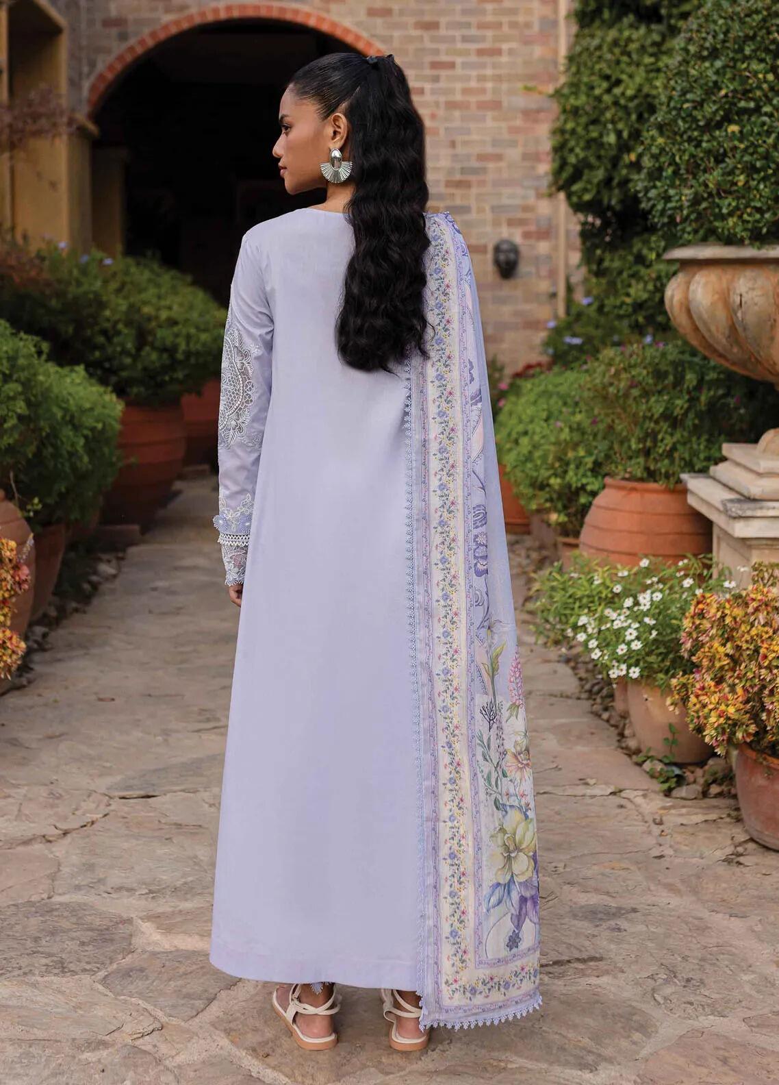 QM-17 Lyla - Q Line by Qalamkar Embroidered Lawn Suits Summer Collection