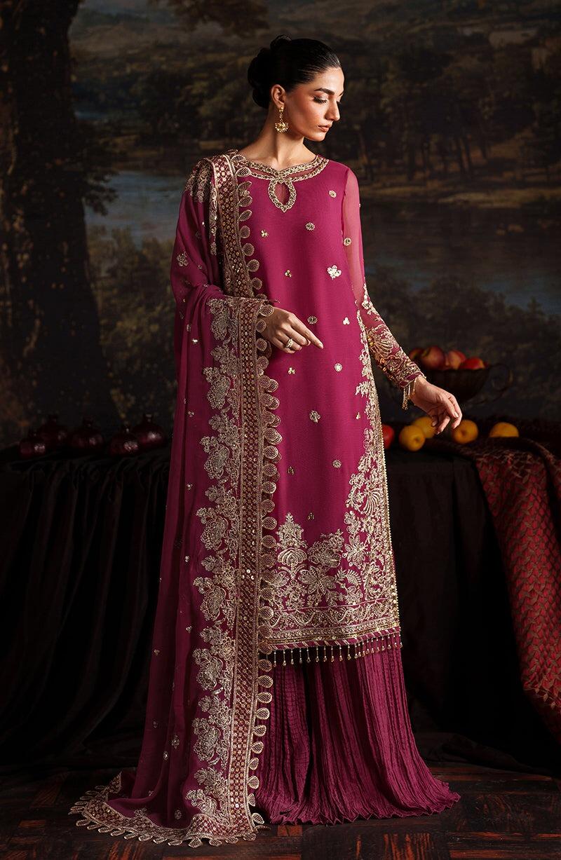 ZRF-PRC-05 Adelle Zarif Embroidered Designer Chiffon Formals Suits