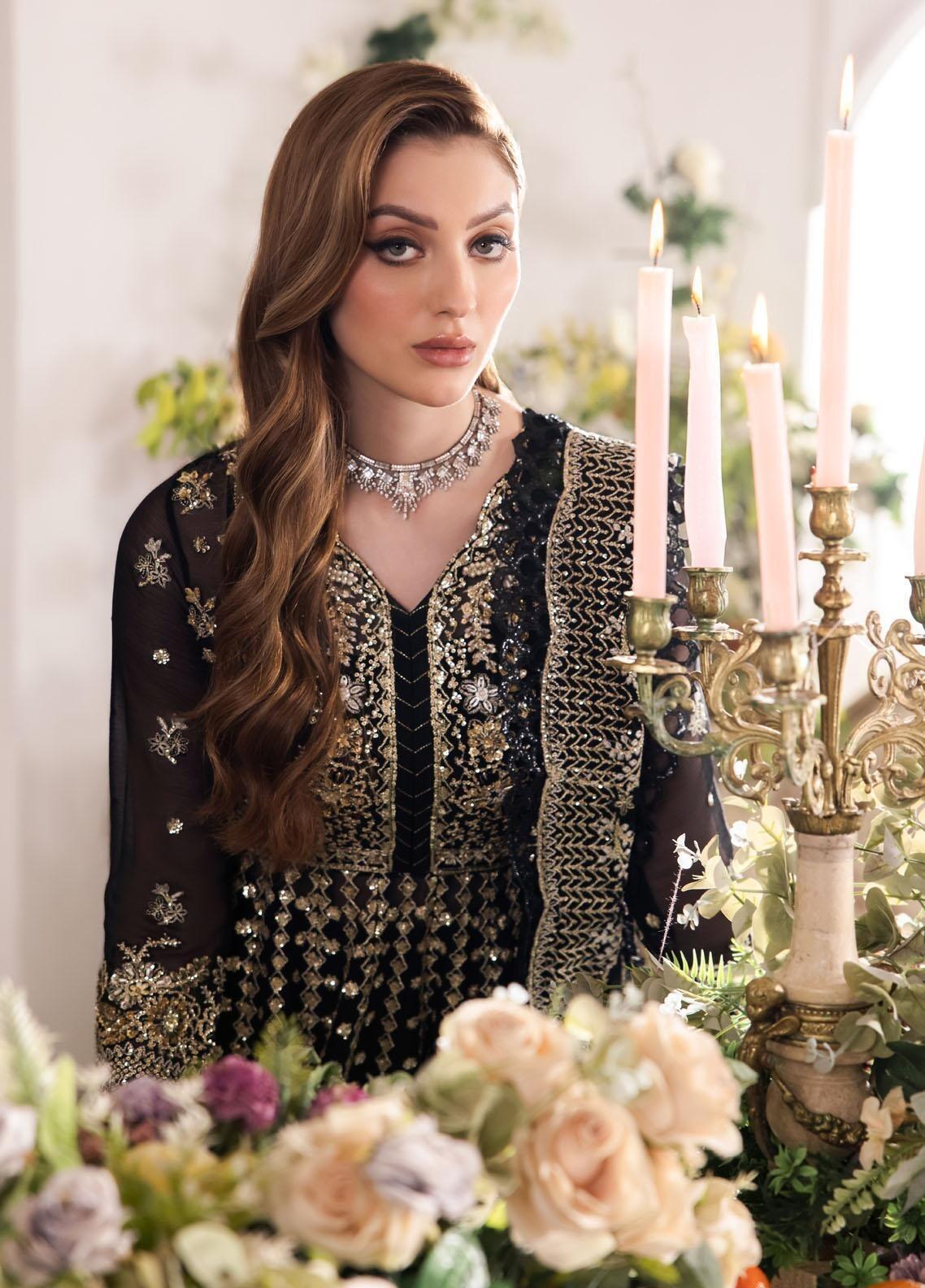 Rayam Panache By Saad Shaikh Embroidered Chiffon Suits Luxury Collection