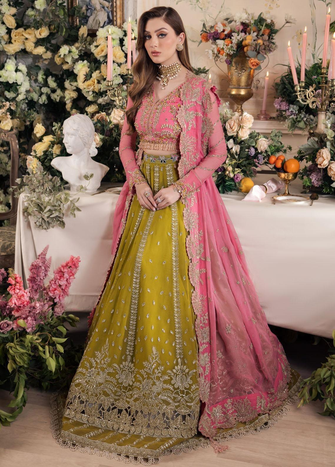 Taskheer Panache By Saad Shaikh Embroidered Chiffon Suits Luxury Collection