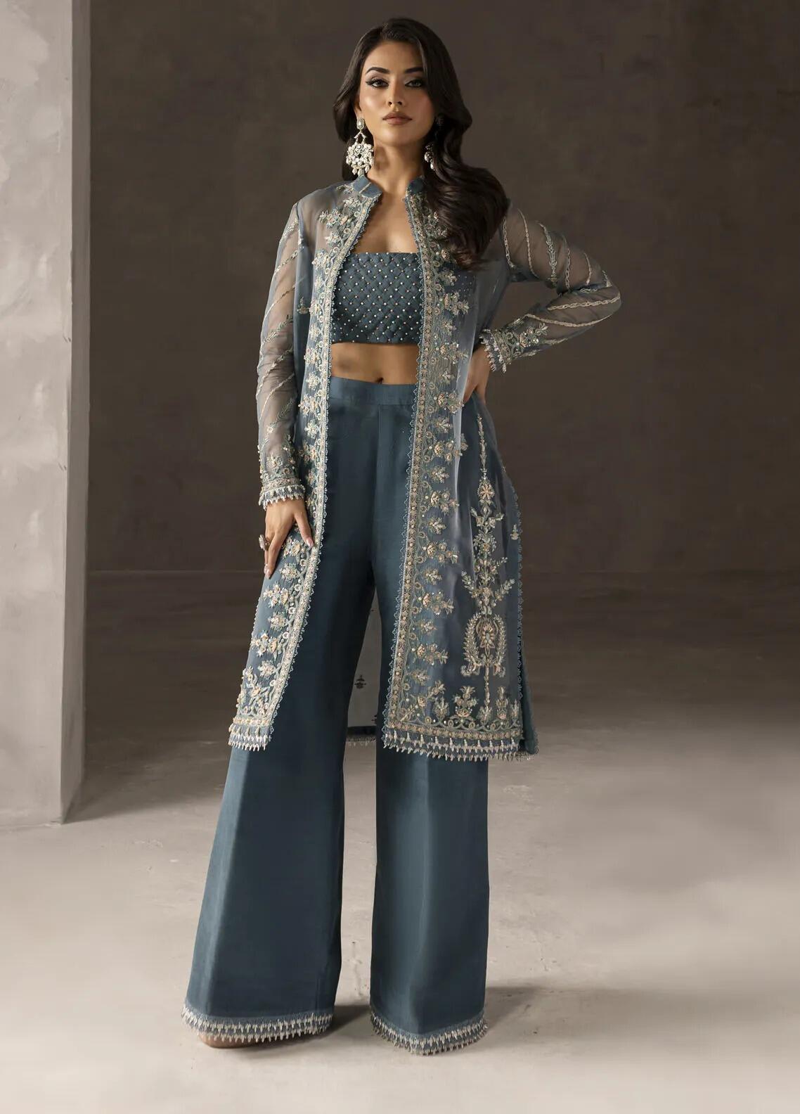 Rosée du Matin – Elysee by Imran Ramzan Embroidered Organza Suits