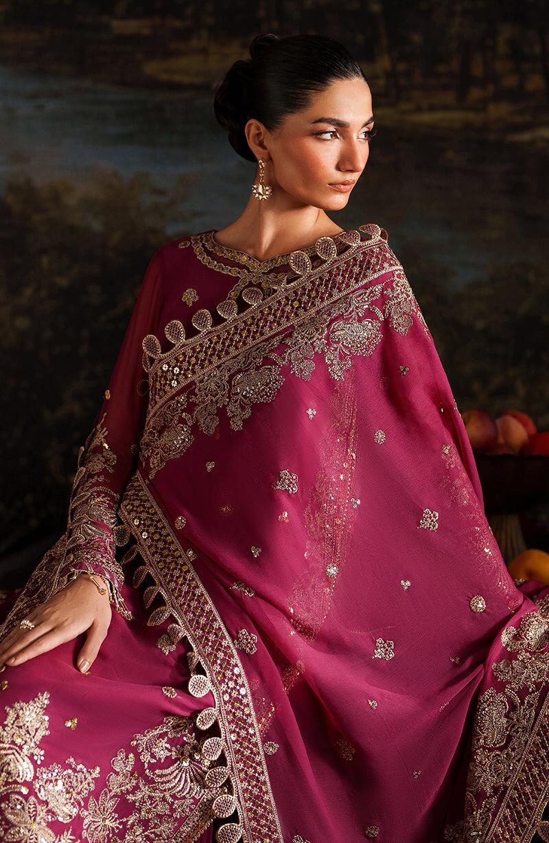 ZRF-PRC-05 Adelle Zarif Embroidered Designer Chiffon Formals Suits