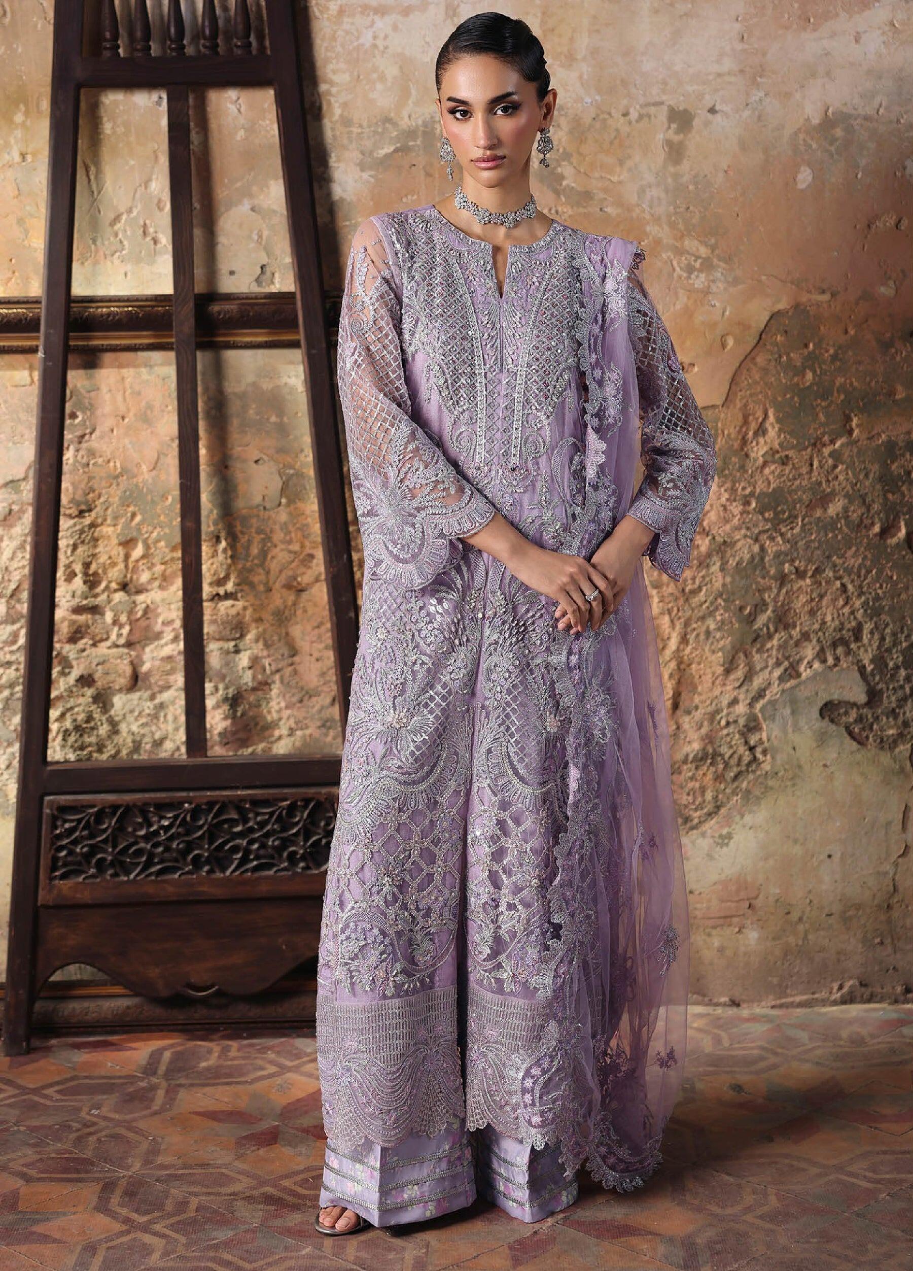 Sage by Rajbari Valencia Luxury Formals Embroidered Net Formal Suits