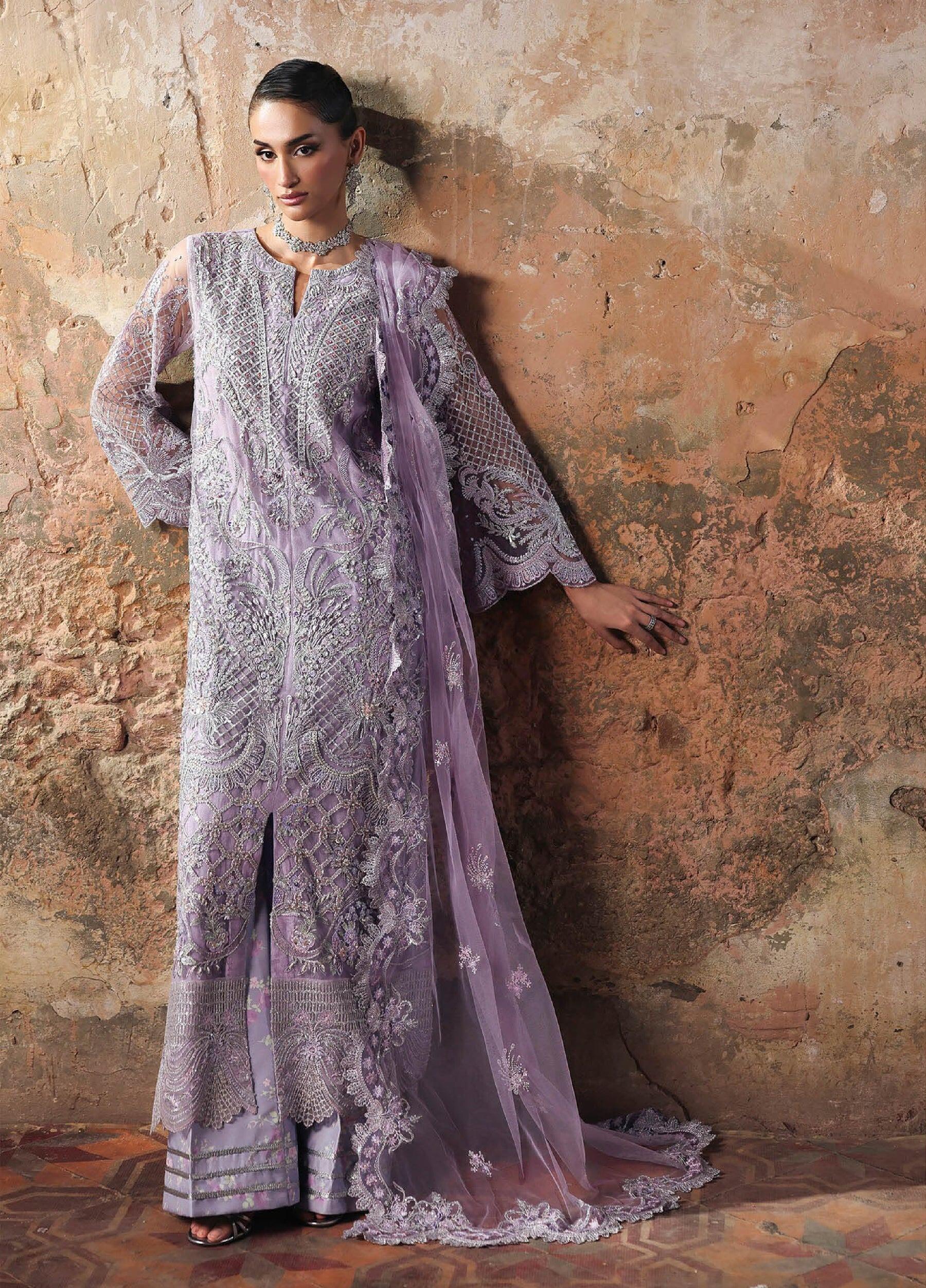Sage by Rajbari Valencia Luxury Formals Embroidered Net Formal Suits