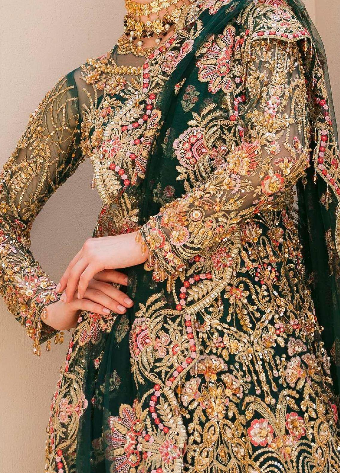 EEW-4 Mirage Evara By Elaf Embroidered Net Suits Wedding Collection