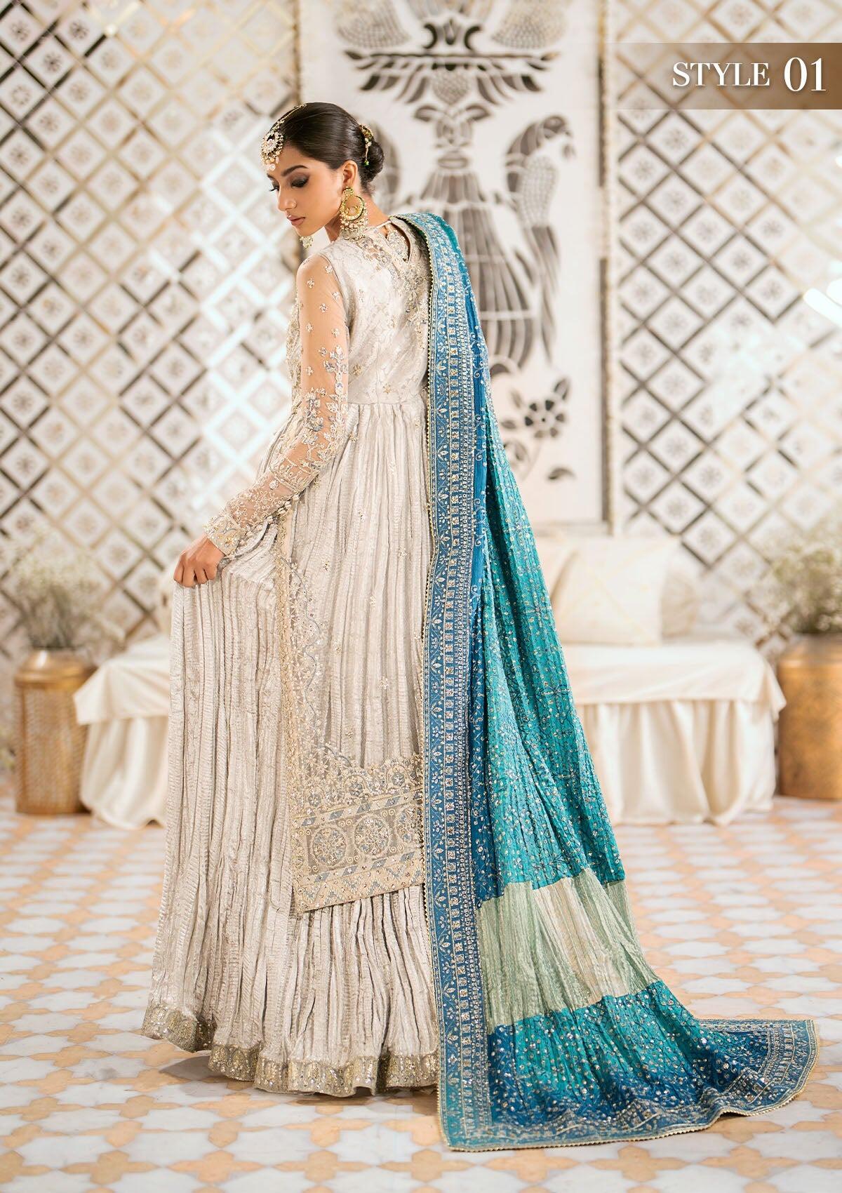Look 10 Aik Atelier Wedding Festive Embroidered Net Dress