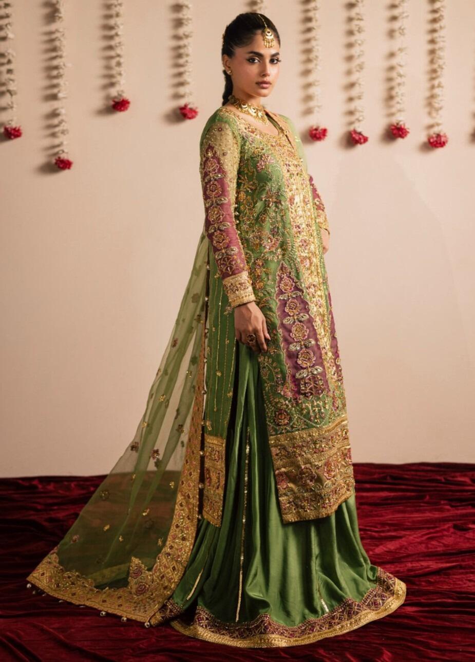 Jhil Mil by Maria Osama Khan Embroidered Organza Suits Shabnum Wedding ...