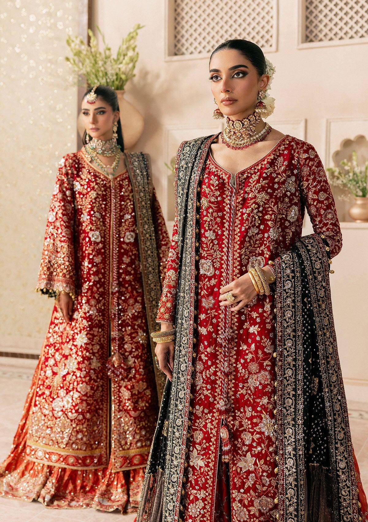 AIK Atelier Look 8 Embroidered Medium Silk 3 Piece Suit Wedding Collection