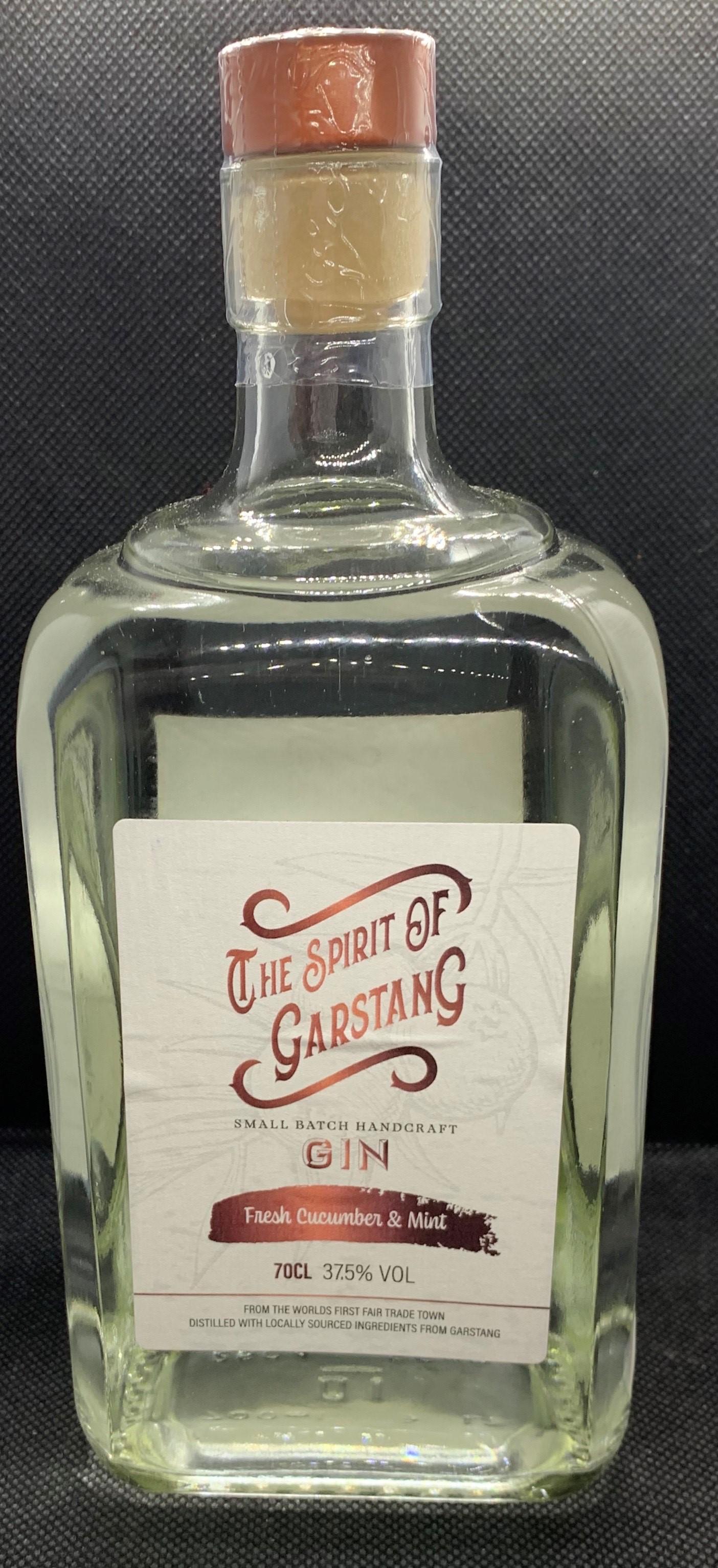 Spirit of Garstang - Fresh Cucumber and Mint Gin - REMAINING OLD BOTTLE ...