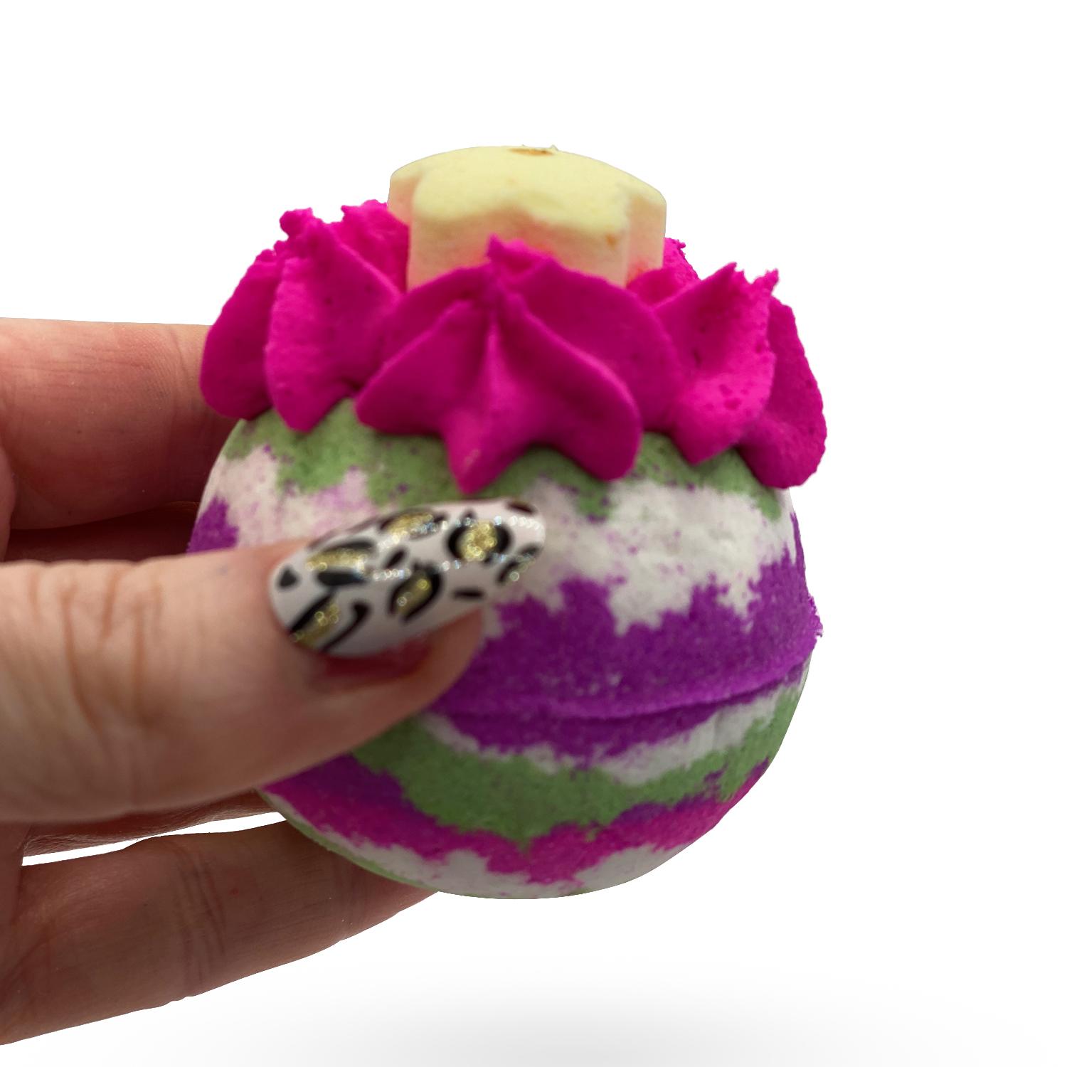 Handmade Spring Flowers Bath Bomb by Heavenly Bubbles