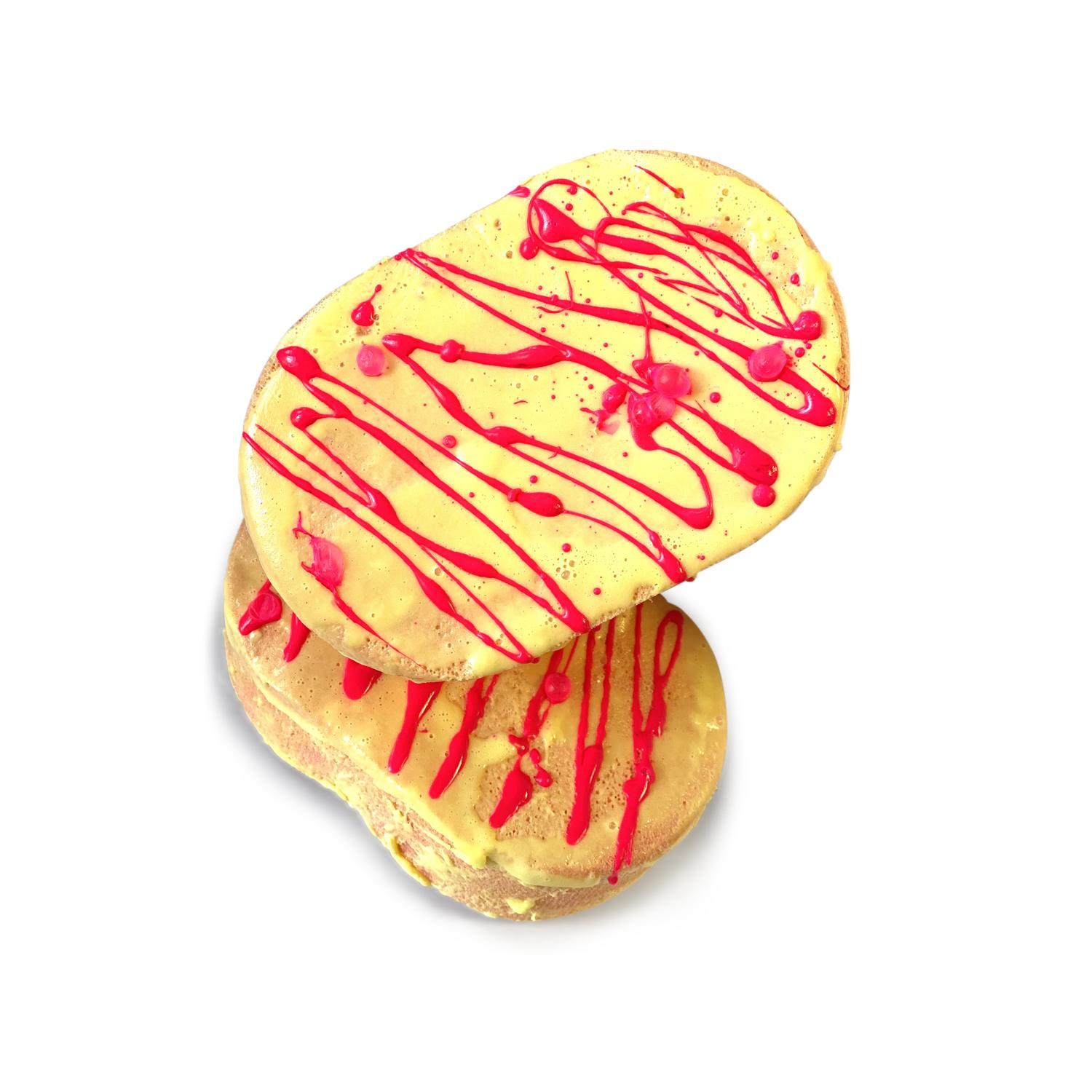 Handmade Pink Lemonade Soap Sponge by Heavenly Bubbles
