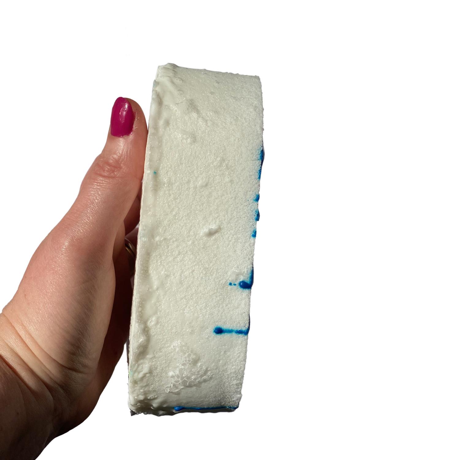 Handmade Dove Soap Sponge by Heavenly Bubbles