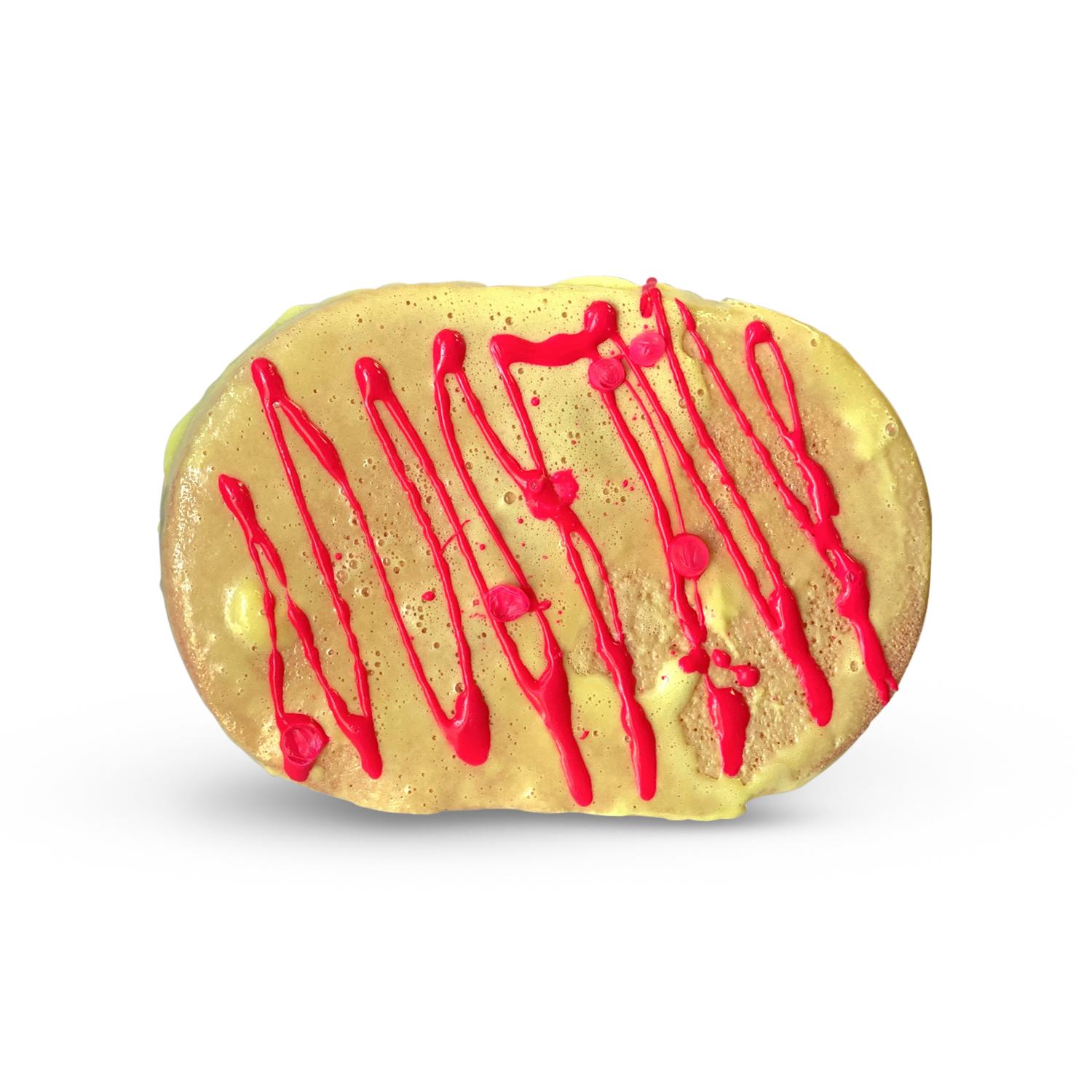 Handmade Pink Lemonade Soap Sponge by Heavenly Bubbles