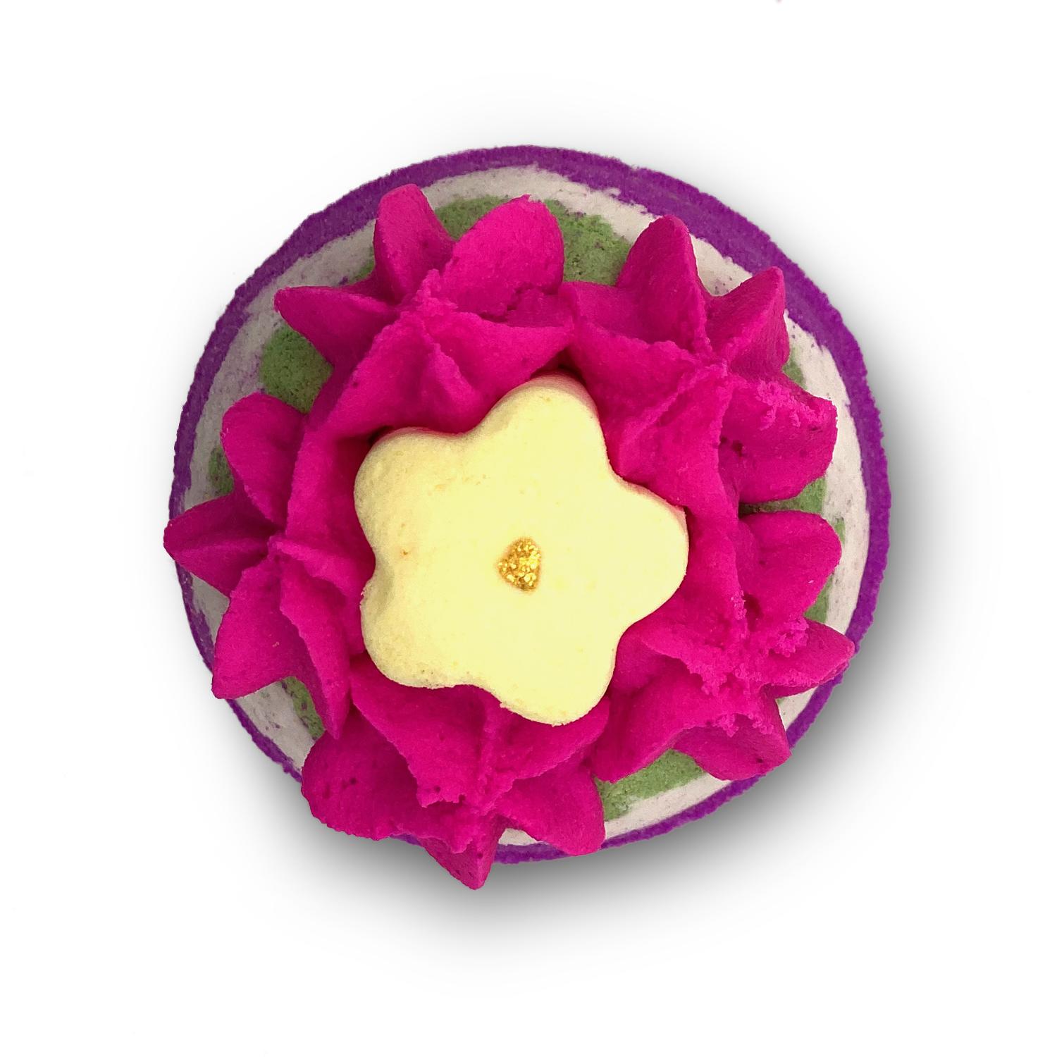 Handmade Spring Flowers Bath Bomb by Heavenly Bubbles