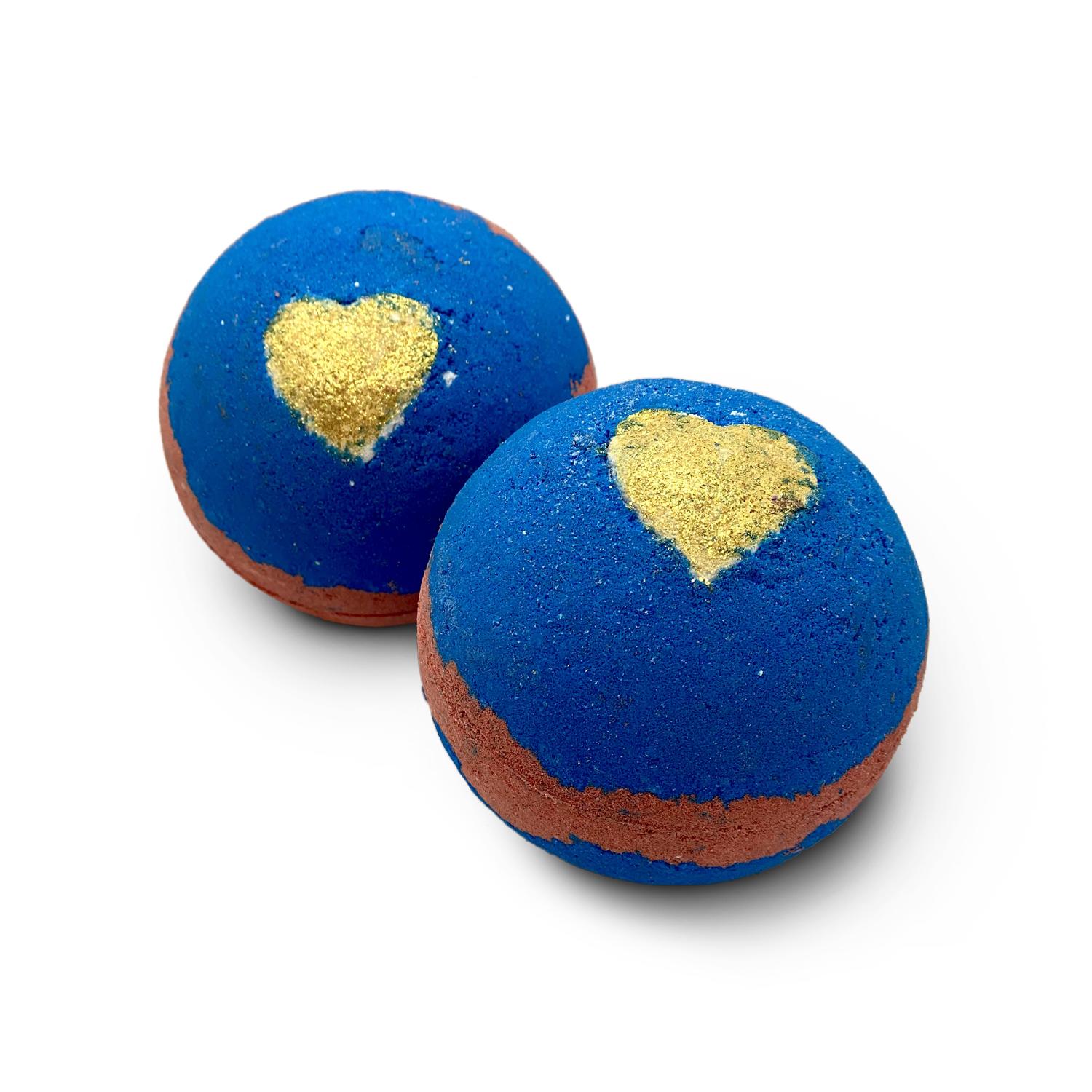 Handmade Wonder Woman Bath Bomb by Heavenly Bubbles