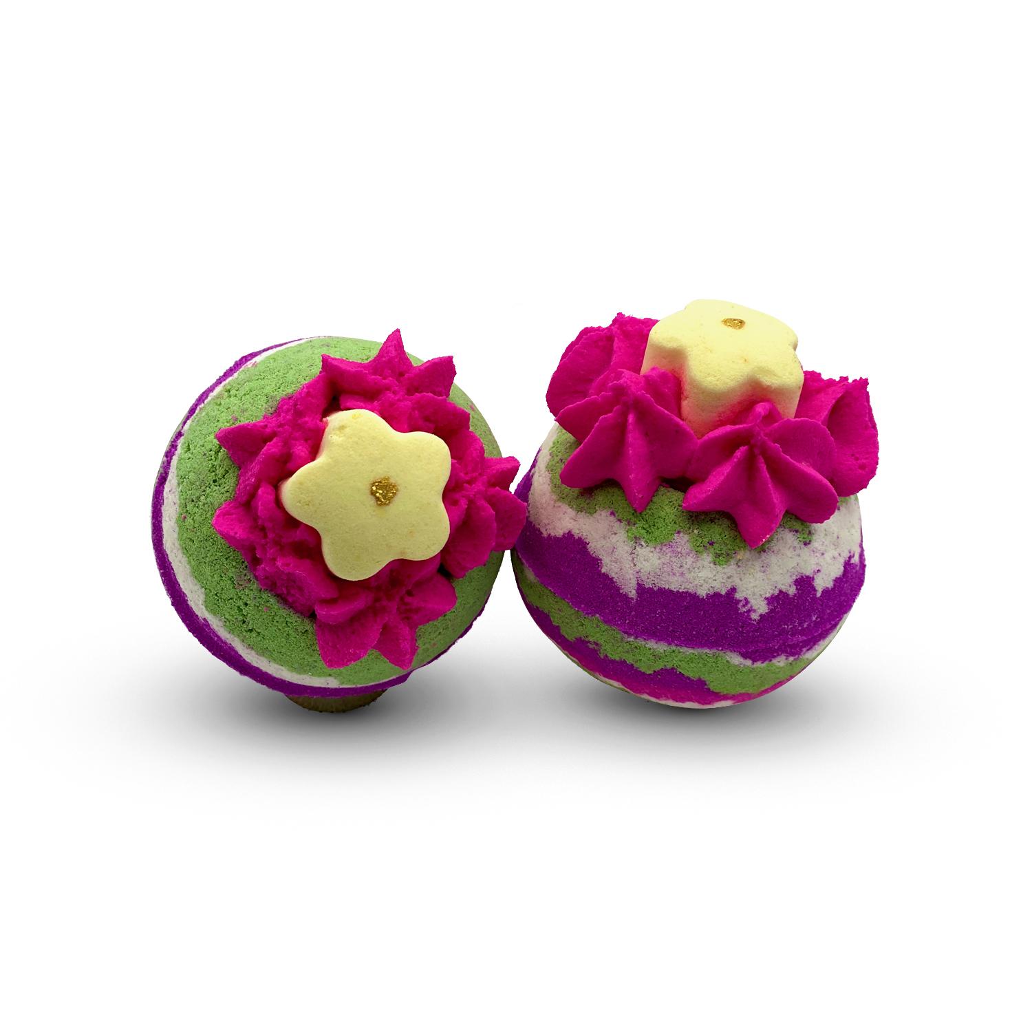 Handmade Spring Flowers Bath Bomb by Heavenly Bubbles