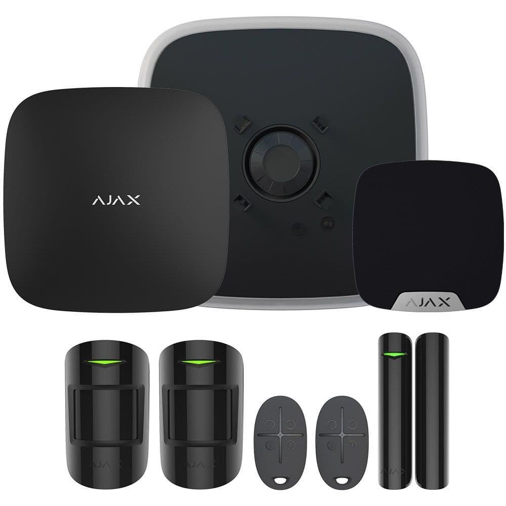 Ajax Hub Plus Kit 1 with Key Fobs and StreetSiren DD