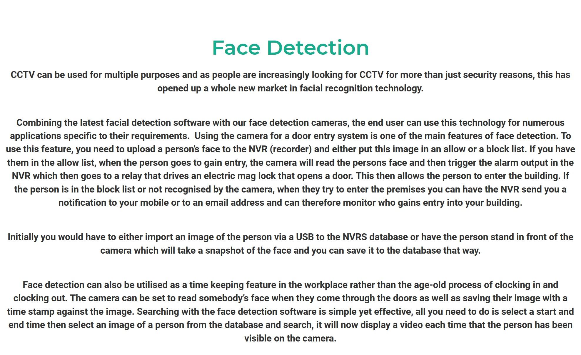 Face Detection