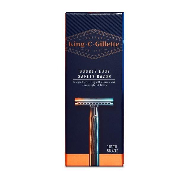 King C Gillette Double Edge Safety Razor | Ballyduff Pharmacy