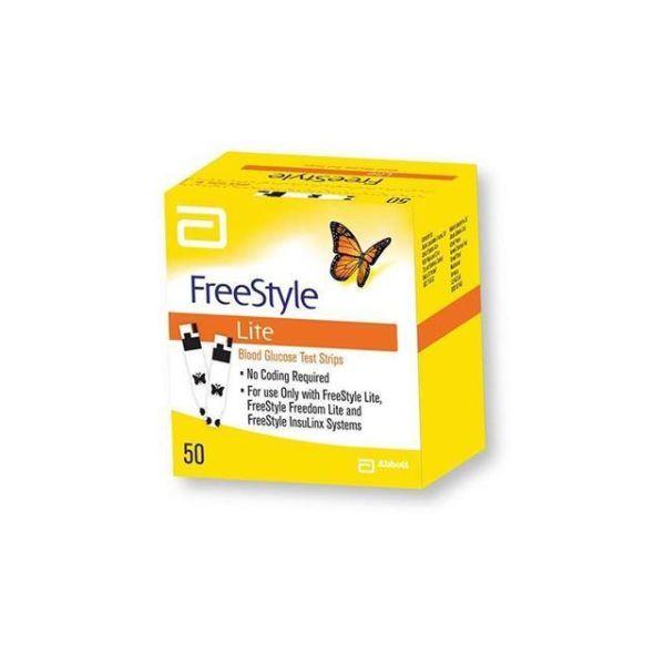 FreeStyle Lite Blood Glucose Test Strips – Accurate, Fast Testing ...