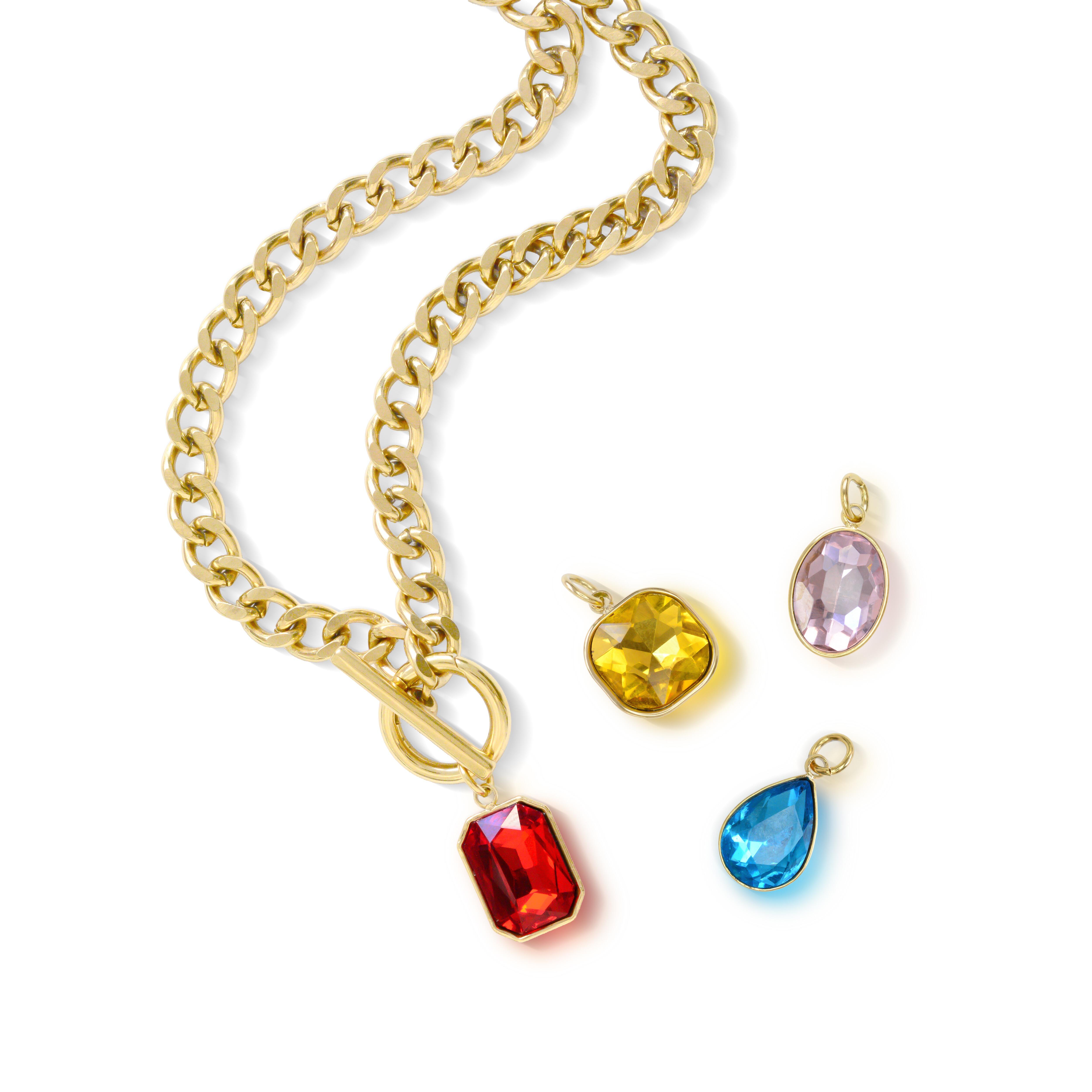 Interchangeable pendant set with FREE matching earrings