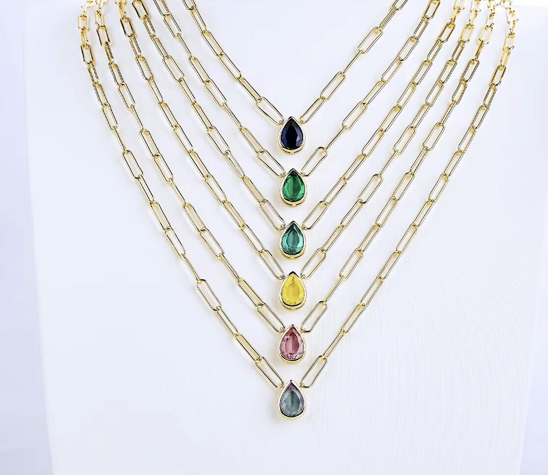 Yael Tear Drop Chain