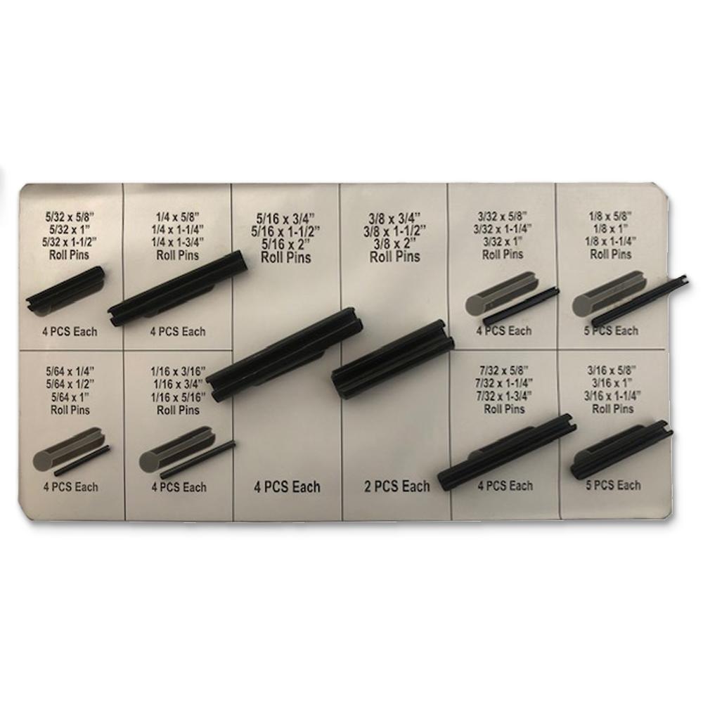 Roll Pins Imperial Workshop Kit 30 Sizes 120pcs Roll Pins Imperial Workshop Kit 30 Sizes 120pcs