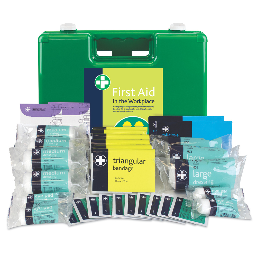 HSE 20 Person Workplace First Aid Kit - Milano Box