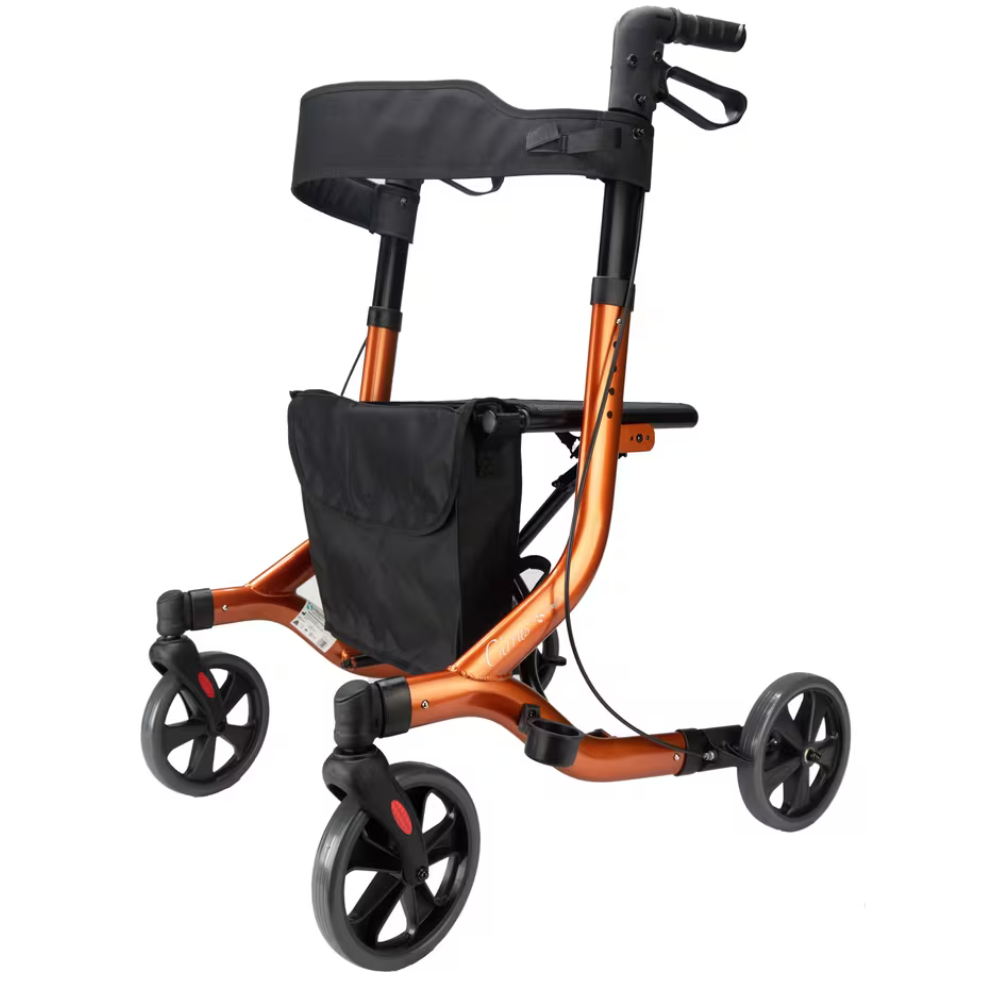 Cirrus Lightweight 4 Wheel Rollator Folding Compact Walker | eBay UK