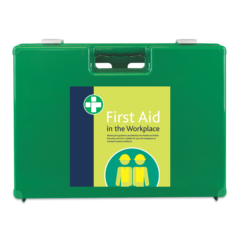HSE 50 Person Workplace First Aid Kit - Milano Box