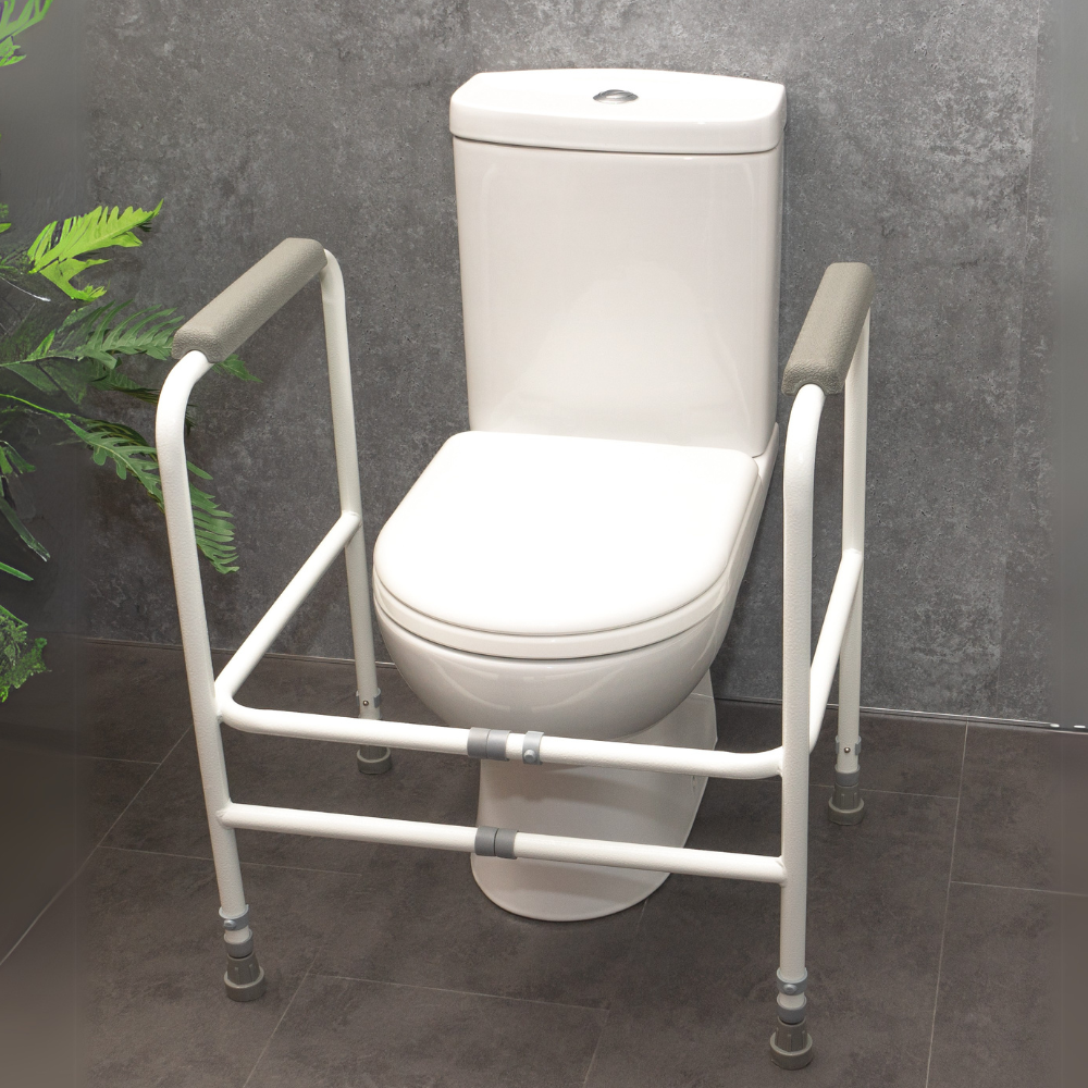 Adjustable Toilet Frame