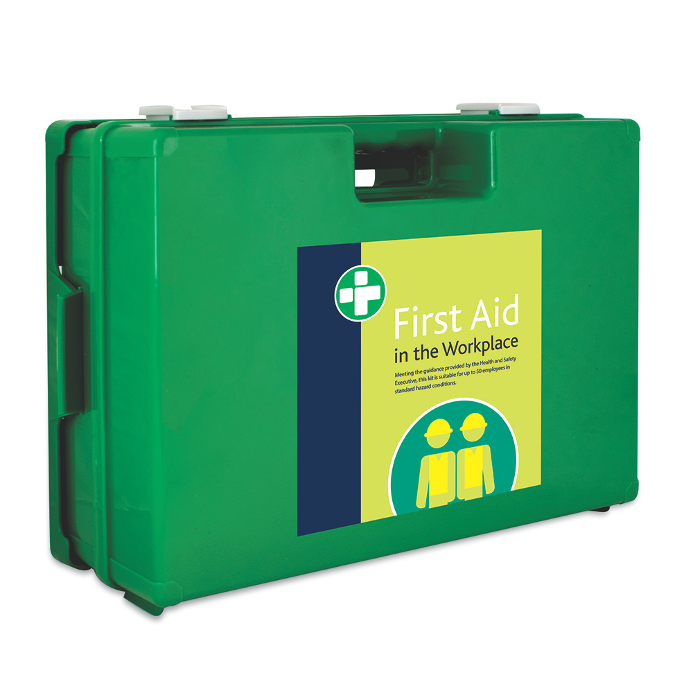 HSE 50 Person Workplace First Aid Kit - Milano Box