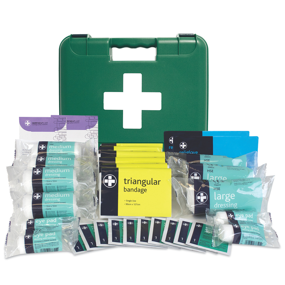 HSE 10 Person Workplace First Aid Kit - Aura3 Box