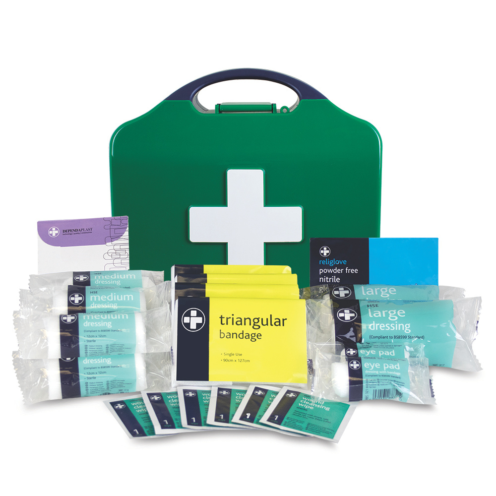 HSE 10 Person Workplace First Aid Kit - Aura3 Box