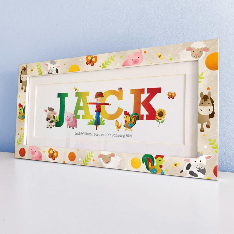 Frame My Name - Name Frames, Keepsakes, Fun Designs