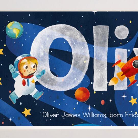 Enchanting Cars & Trucks Name Prints | Name Gifts for Boys ...