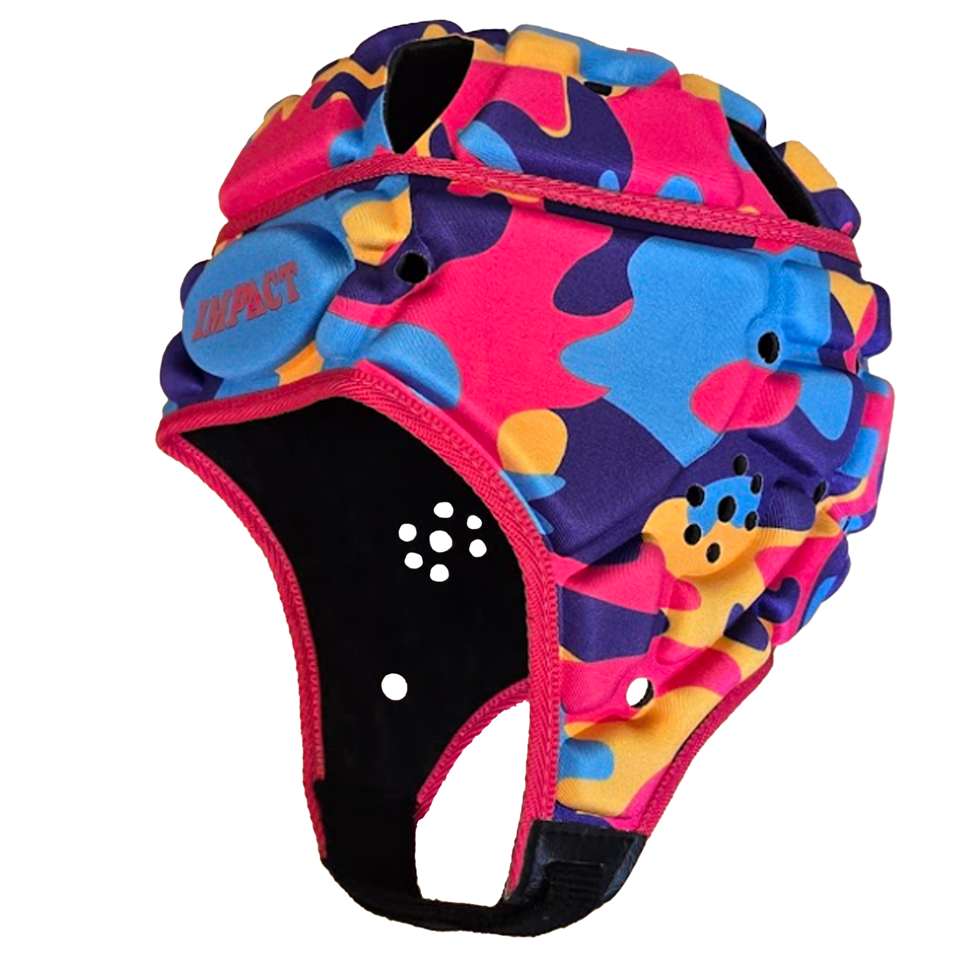 IMPACT Multi-Coloured Camo Rugby Headguard