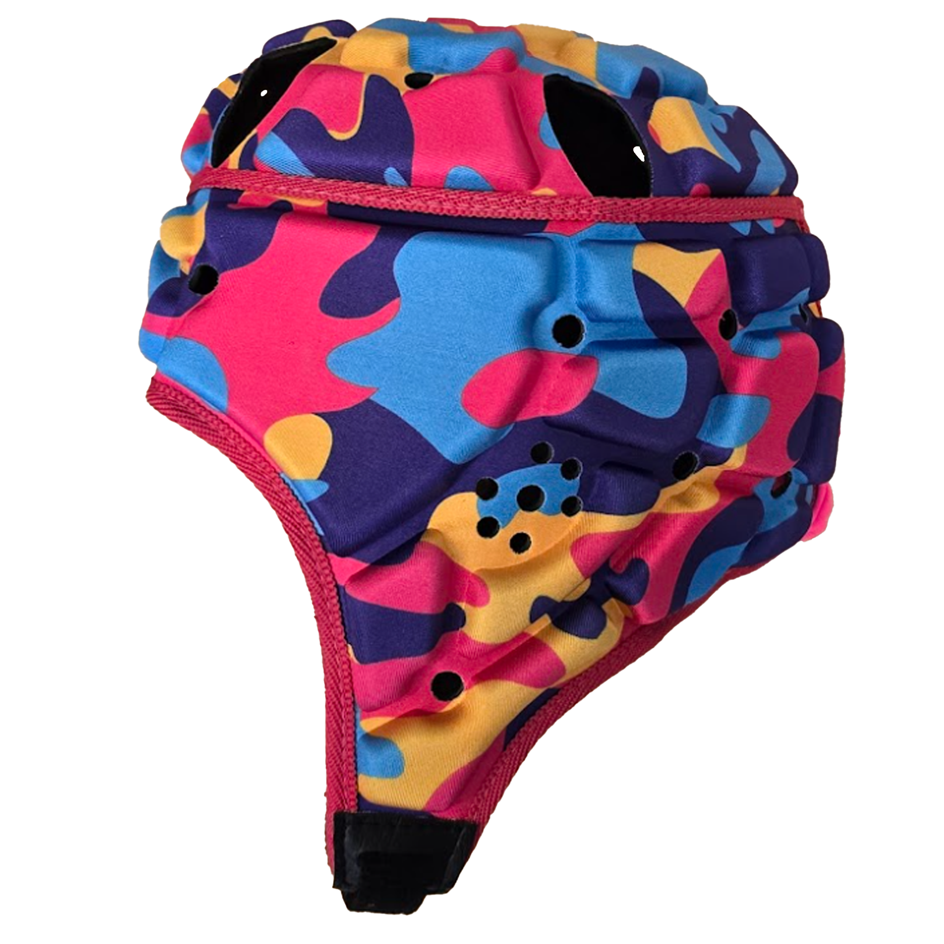 IMPACT Camo Multi-Coloured Rugby Headguard