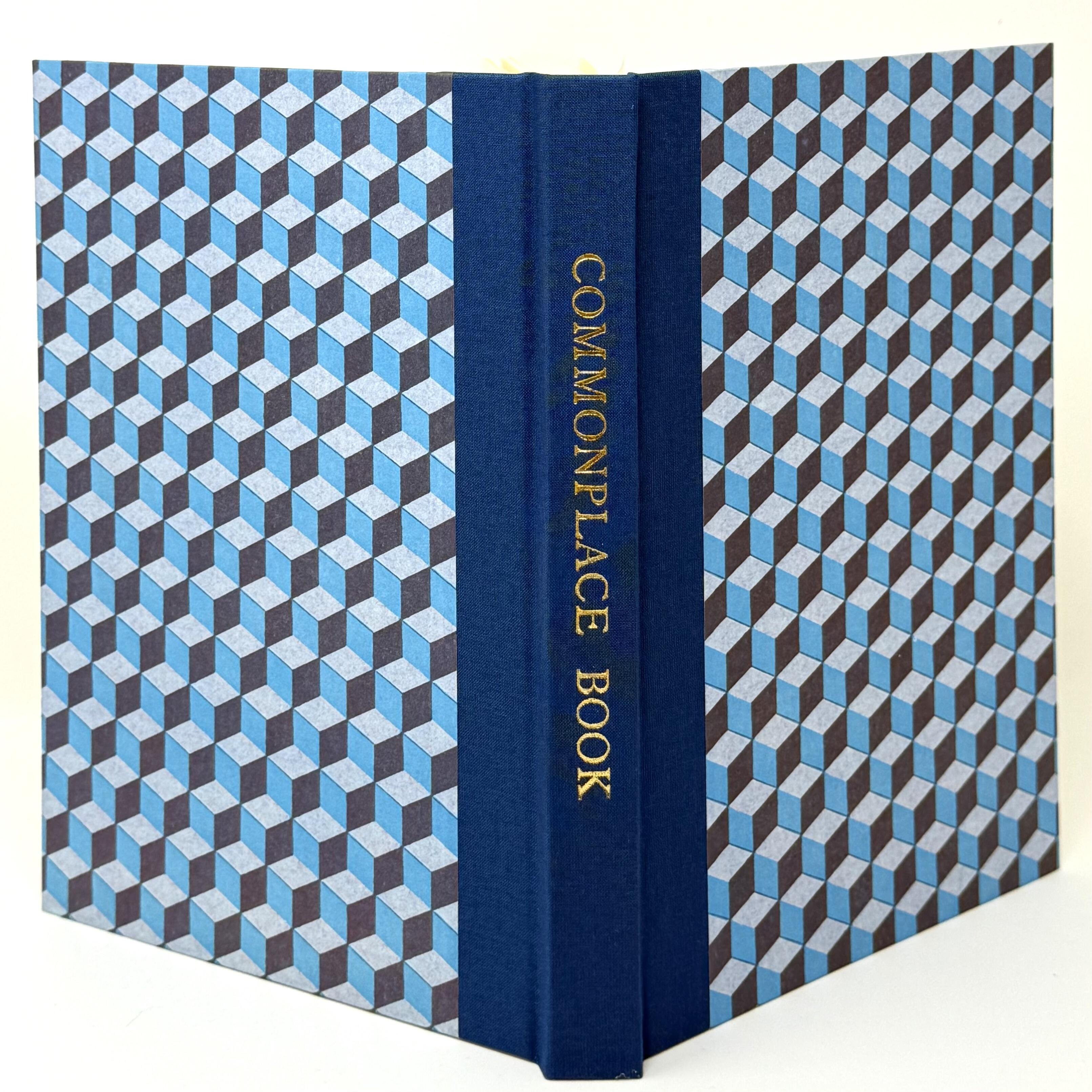 LINED COMMONPLACE BOOK 150 x 210 - FALLING CUBES