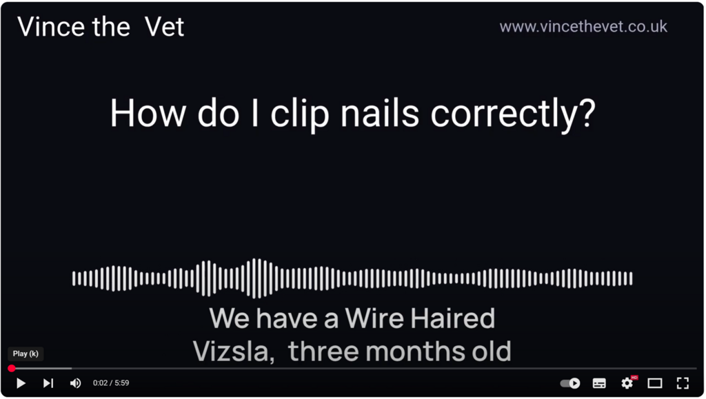 How do I clip nails correctly?