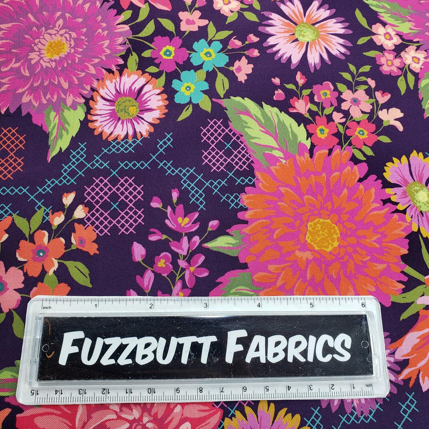 Moda Parlor by Crystal Manning 100% cotton floral fabric