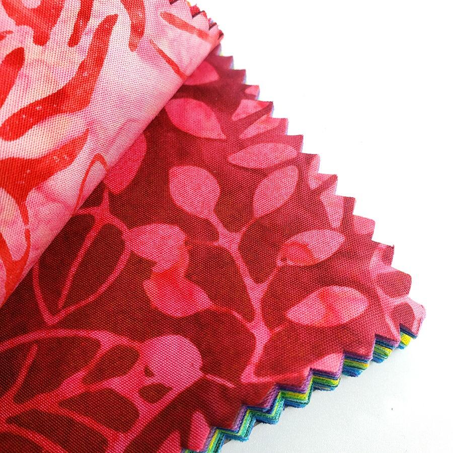 Moda Sunburst Batik 42 piece charm pack 100% cotton bright colours