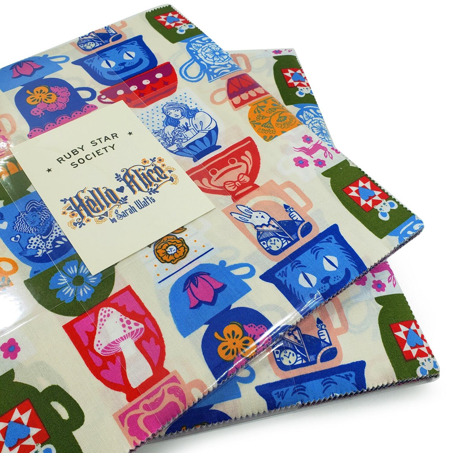 Ruby Star Society Hello Alice 42 piece Layer Cake 100% cotton squares