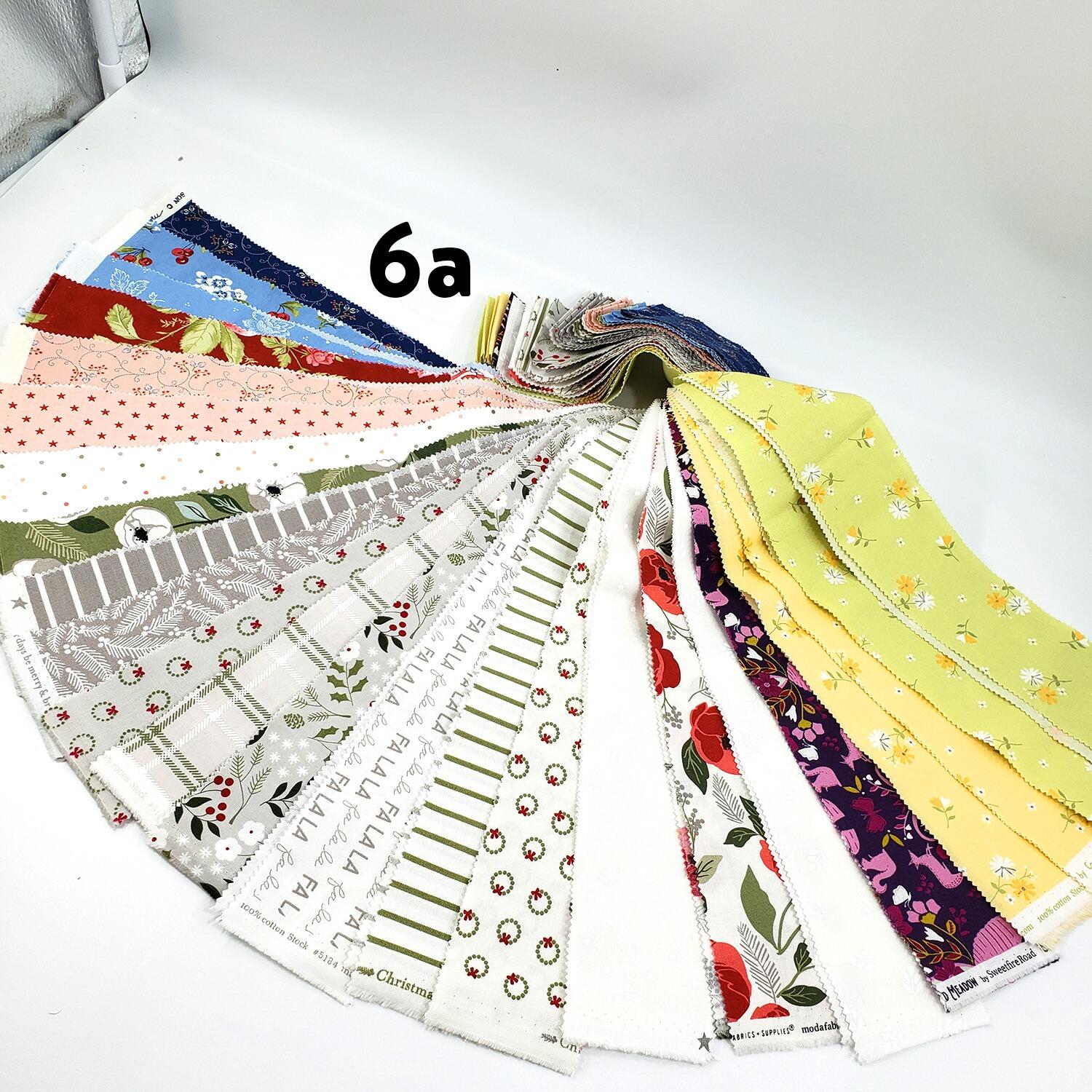 Moda scrap bags 100% cotton abstract, floral, cute, mixed scraps from Moda