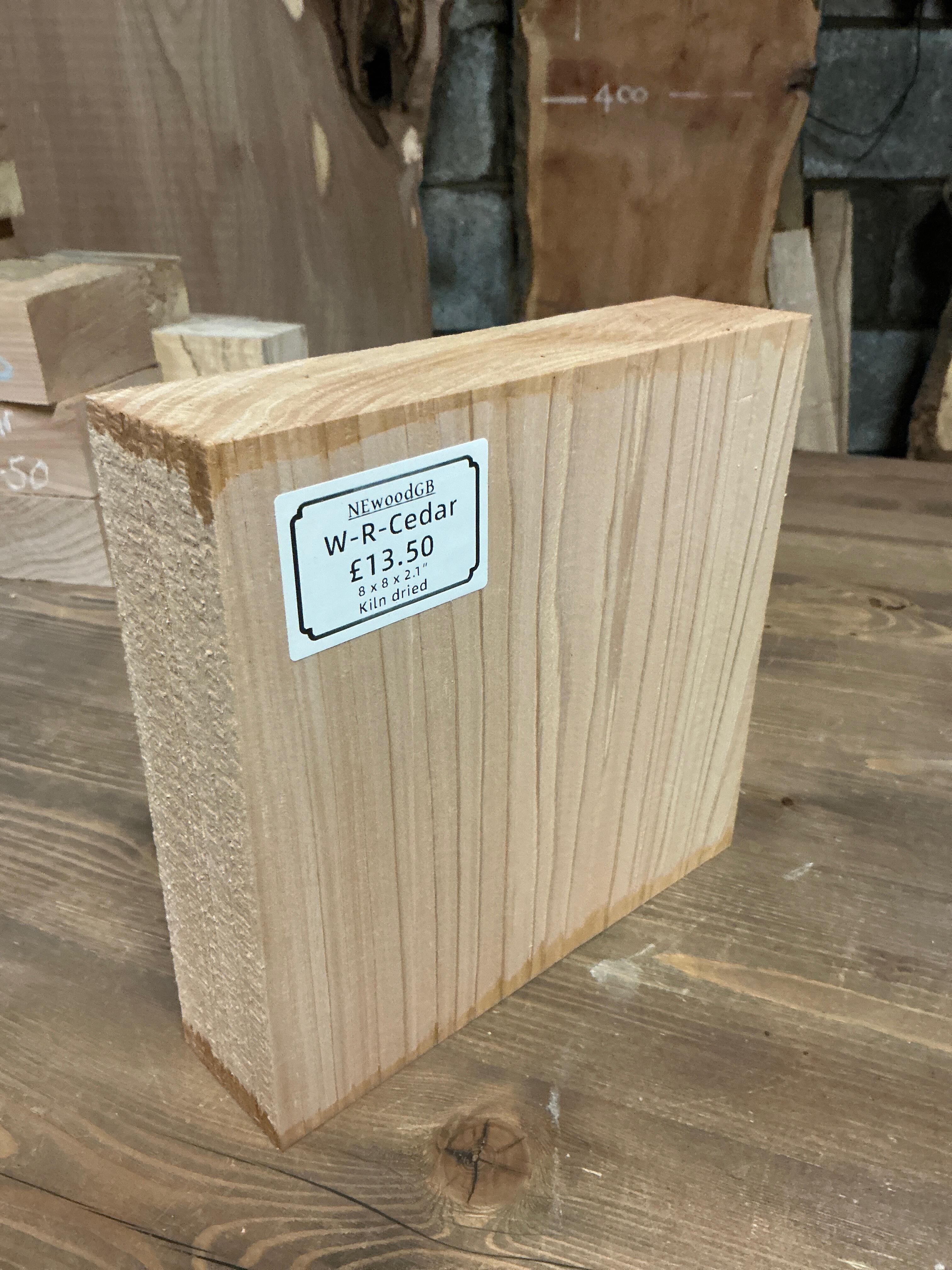 Cedar blocks 8”