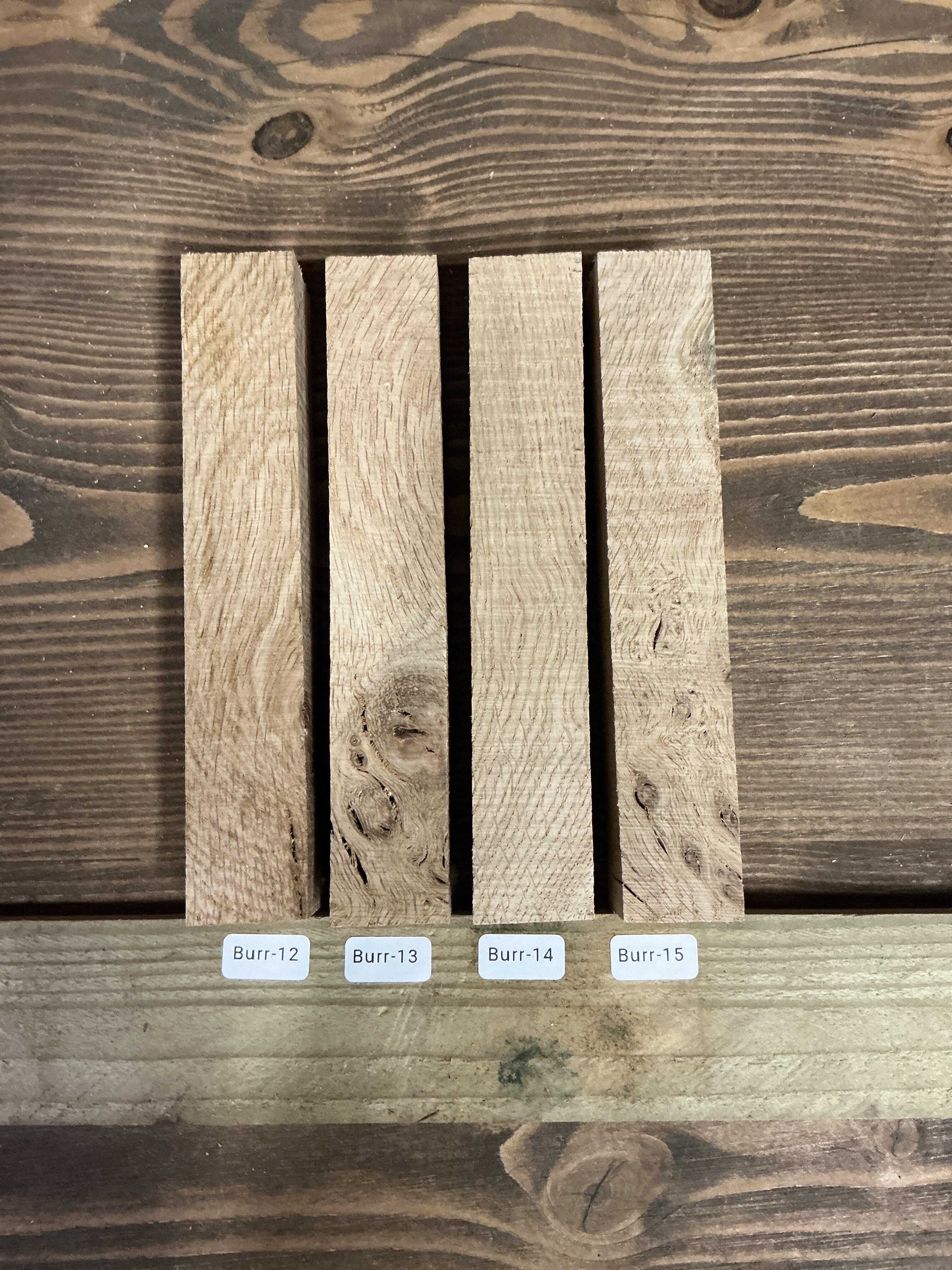 Light Oak Burr Pen blanks
